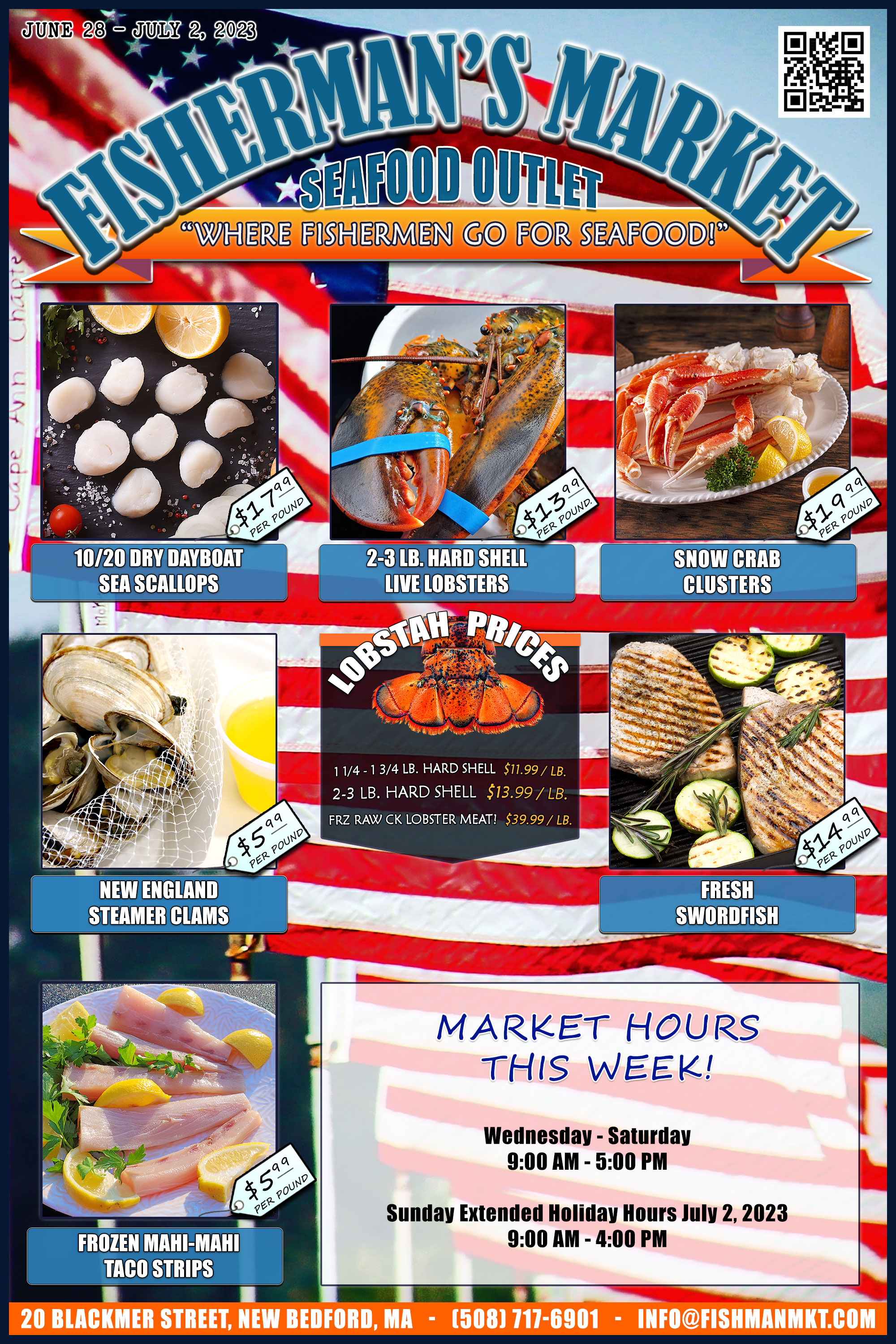 Fisherman's Market Seafood Outlet Product List
