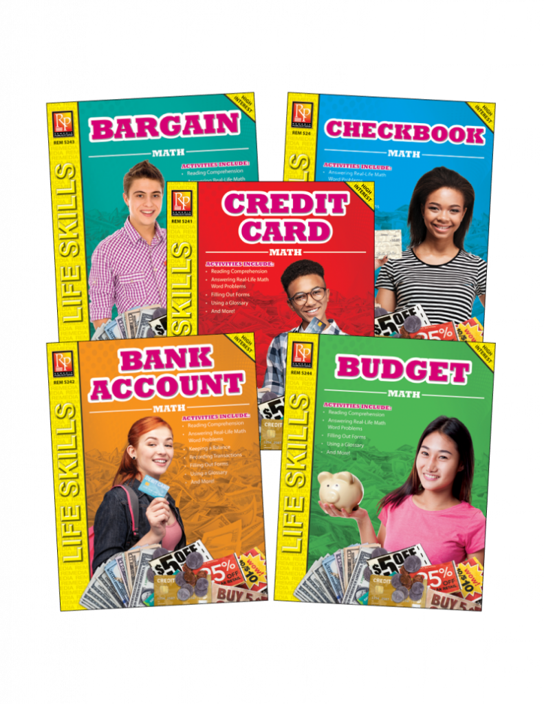 Real Life Math Workbooks for Kids