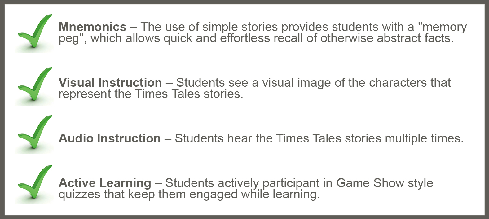 Multiplication for Dyslexia and Dyscalculia — The Home of Times Tales!