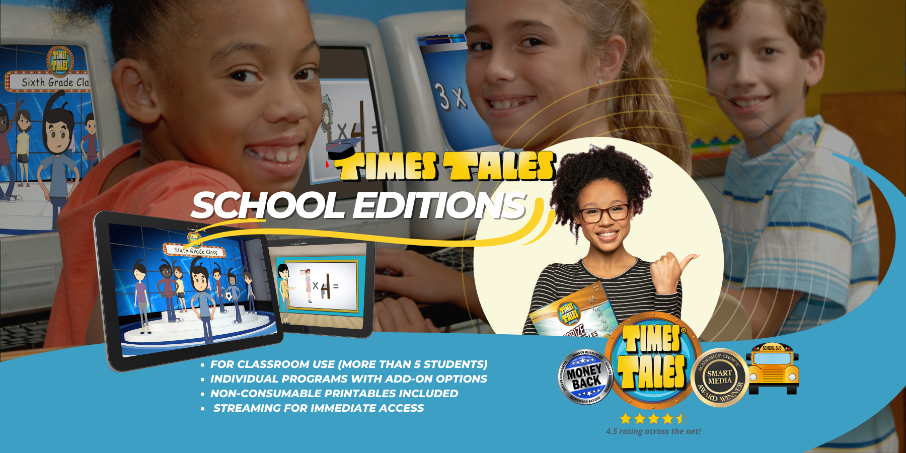 Find the Right Times Tales Classroom Program — The Home of Times Tales!