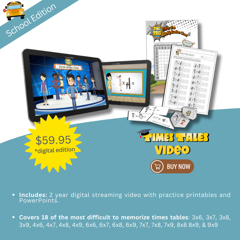 Teacher Times Tables Mastery — The Home of Times Tales!