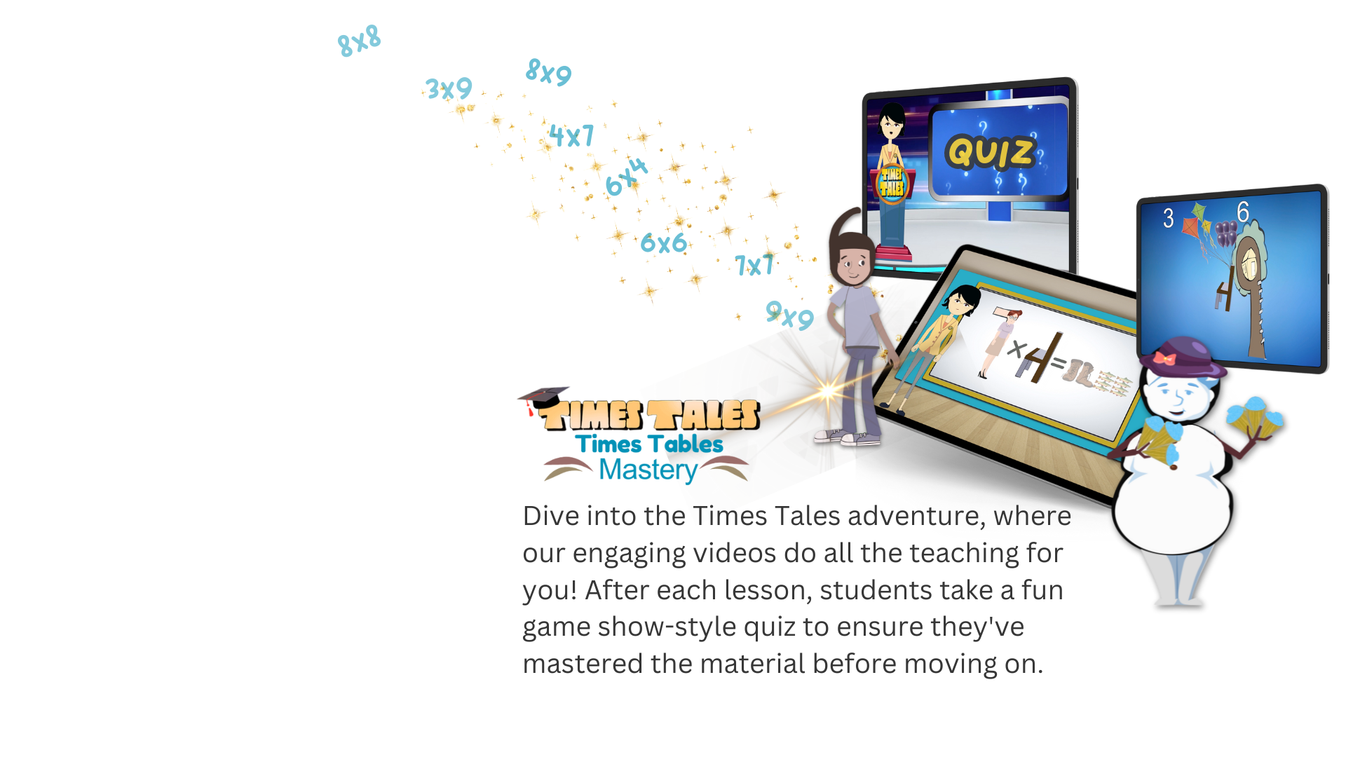 Multiplication Catch Up — The Home of Times Tales!