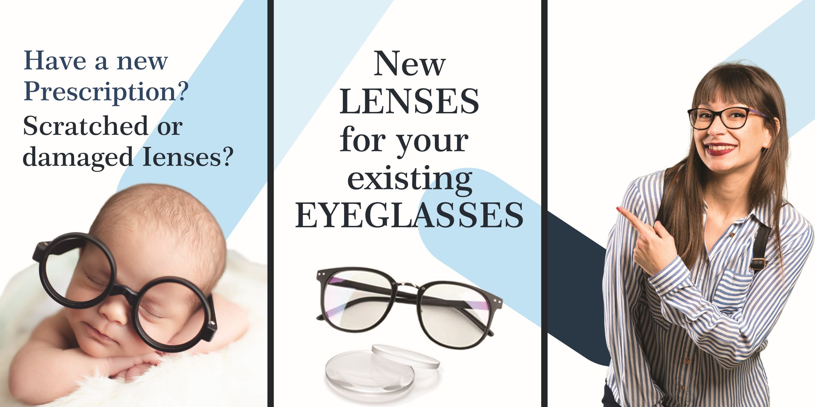 Optical store | New Lenses for Your Eyeglasses | Dr. Lens Change