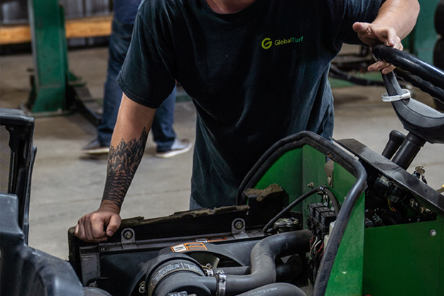 Golf Course Equipment Refurbishment Process | Global Turf Equipment