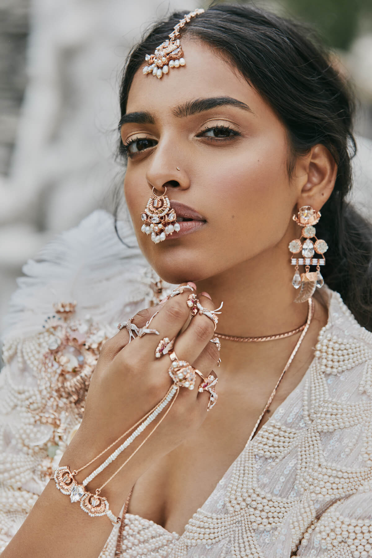 Hand Harness Bracelets For The New Age Bride – Outhouse Jewellery