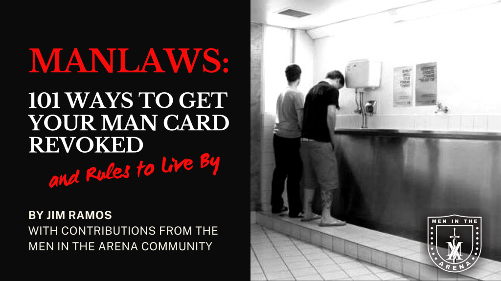 MANLAWS Book – Men in the Arena