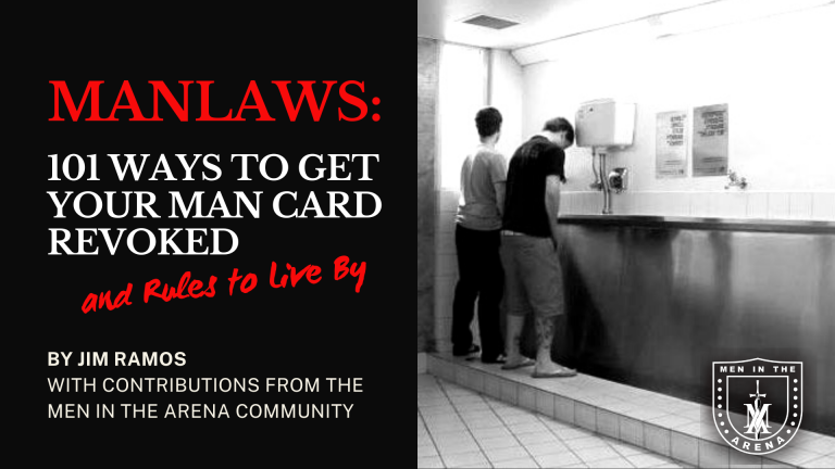 MANLAWS Book – Men in the Arena