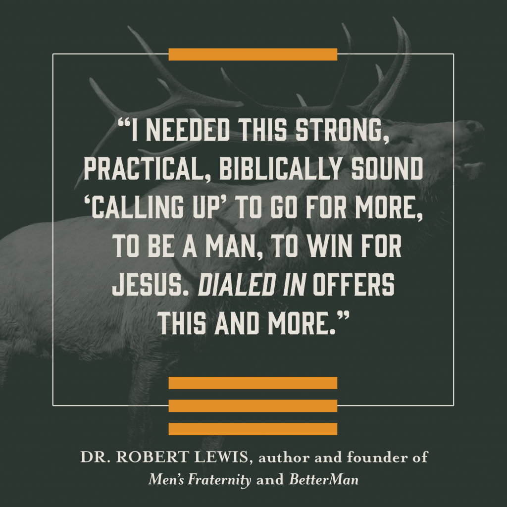 Dialed In: Reaching Your Full Capacity as a Man of God – Men in the Arena