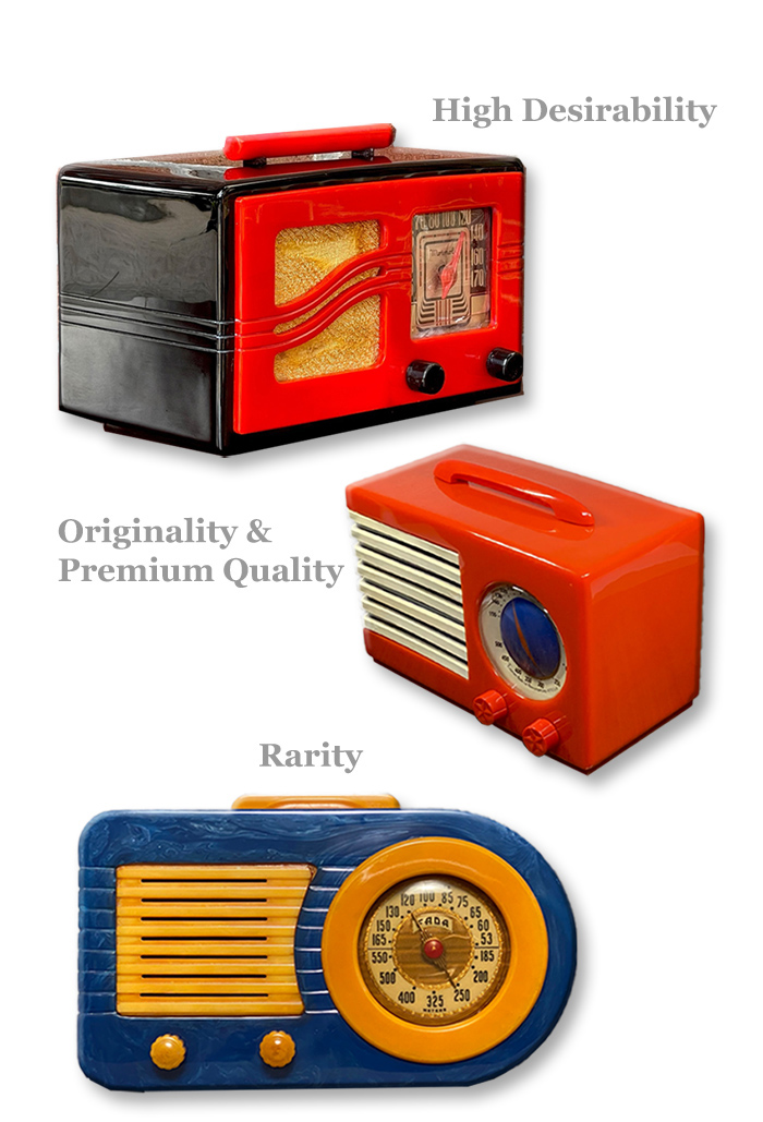 The in Catalin Radios!